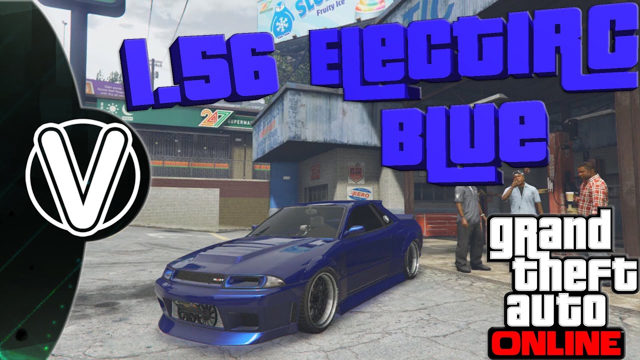 GTA 5 Online | Solar Electric Blue Paint Job 1.56 *Requested* (GTA 5 ...