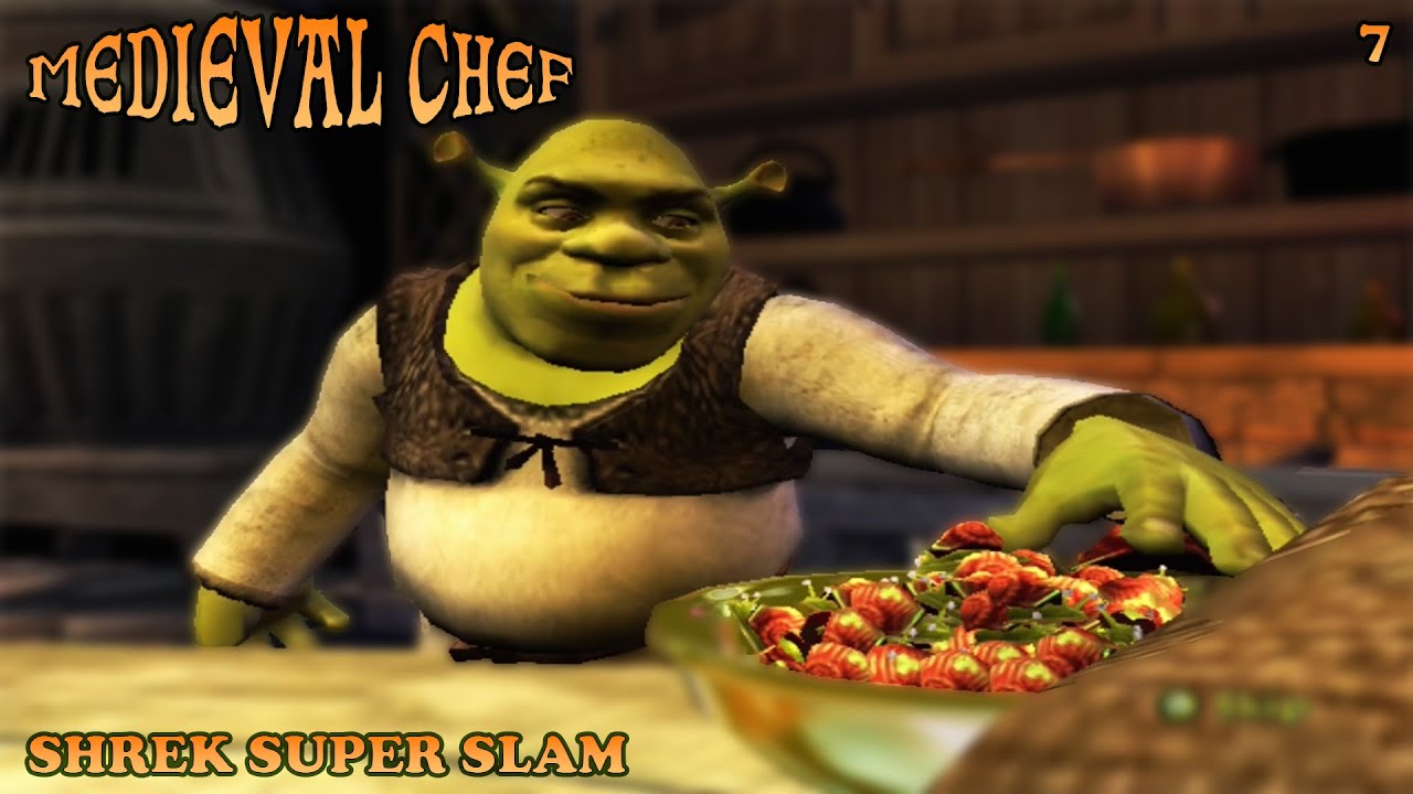 Shrek Super Slam | Story Mode | (2005) | Medieval Chef (Xbox, PS2 ...