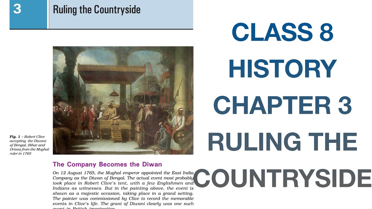 Reading NCERT Class 8 History Chapter 8: Ruling the Countryside|Useful ...
