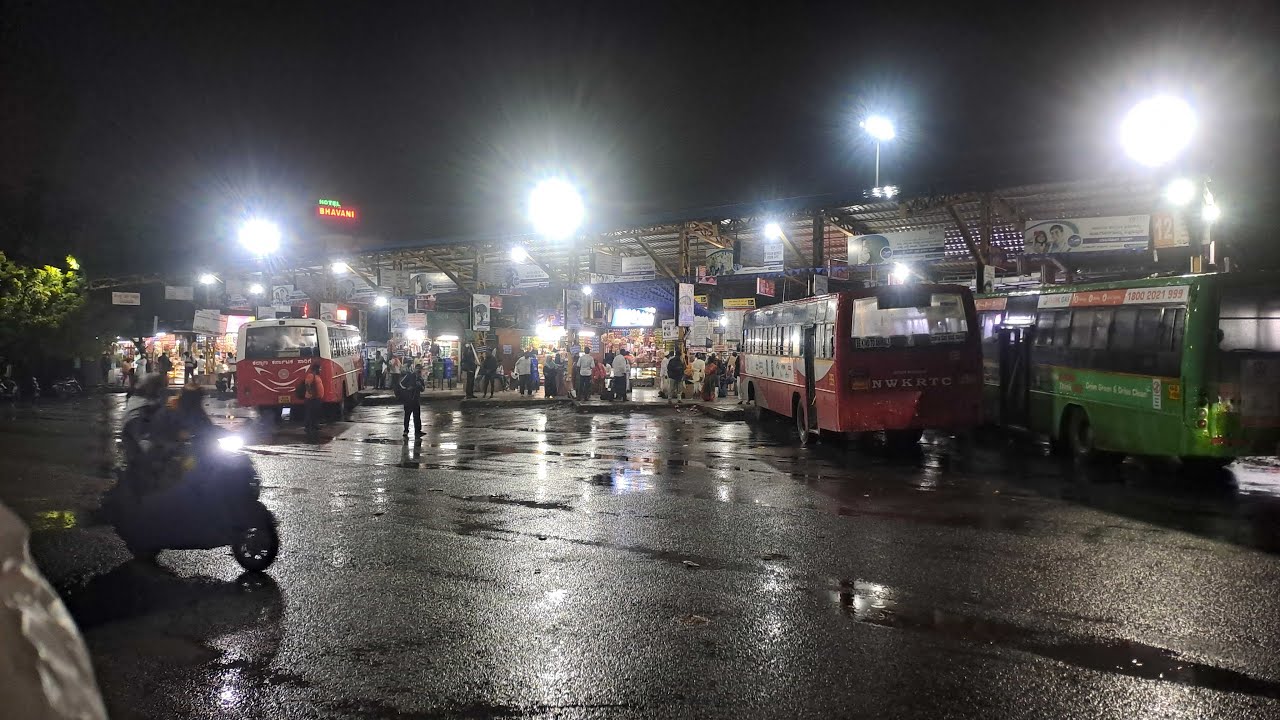 vijayapura new satellite bus stand - YouTube