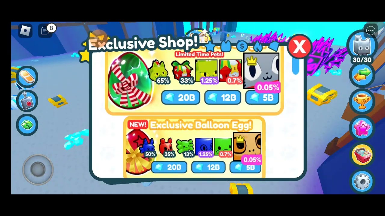 Back Pet sim z ( Neon update) [link] - YouTube