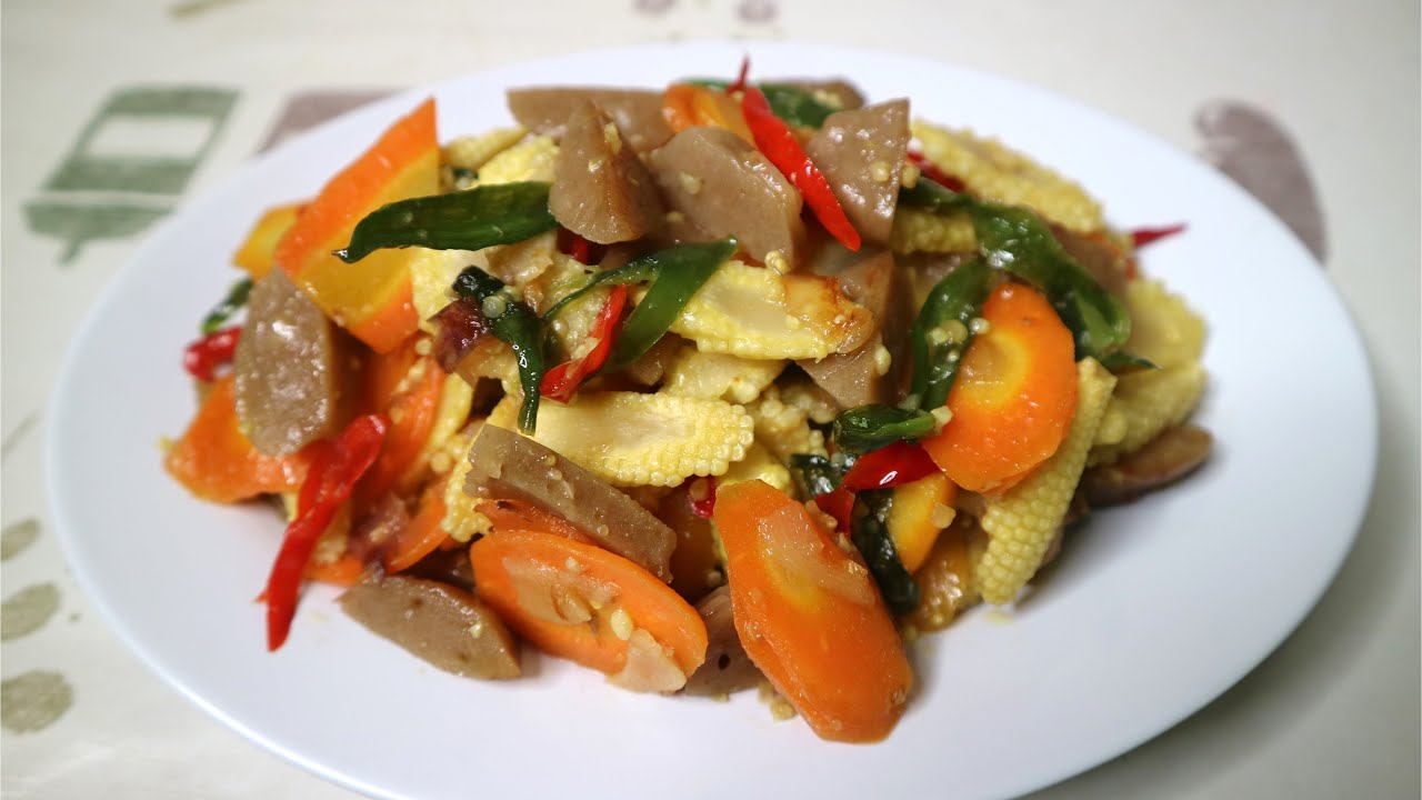 SIMPLE DAN ENAK, RESEP TUMIS PUTREN WORTEL BAKSO - YouTube