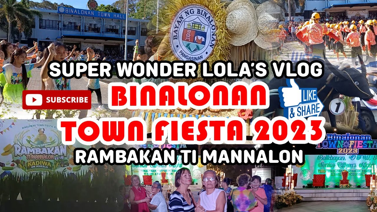 BINALONAN TOWN FIESTA 2023 RAMBAKAN TI MANNALON - YouTube