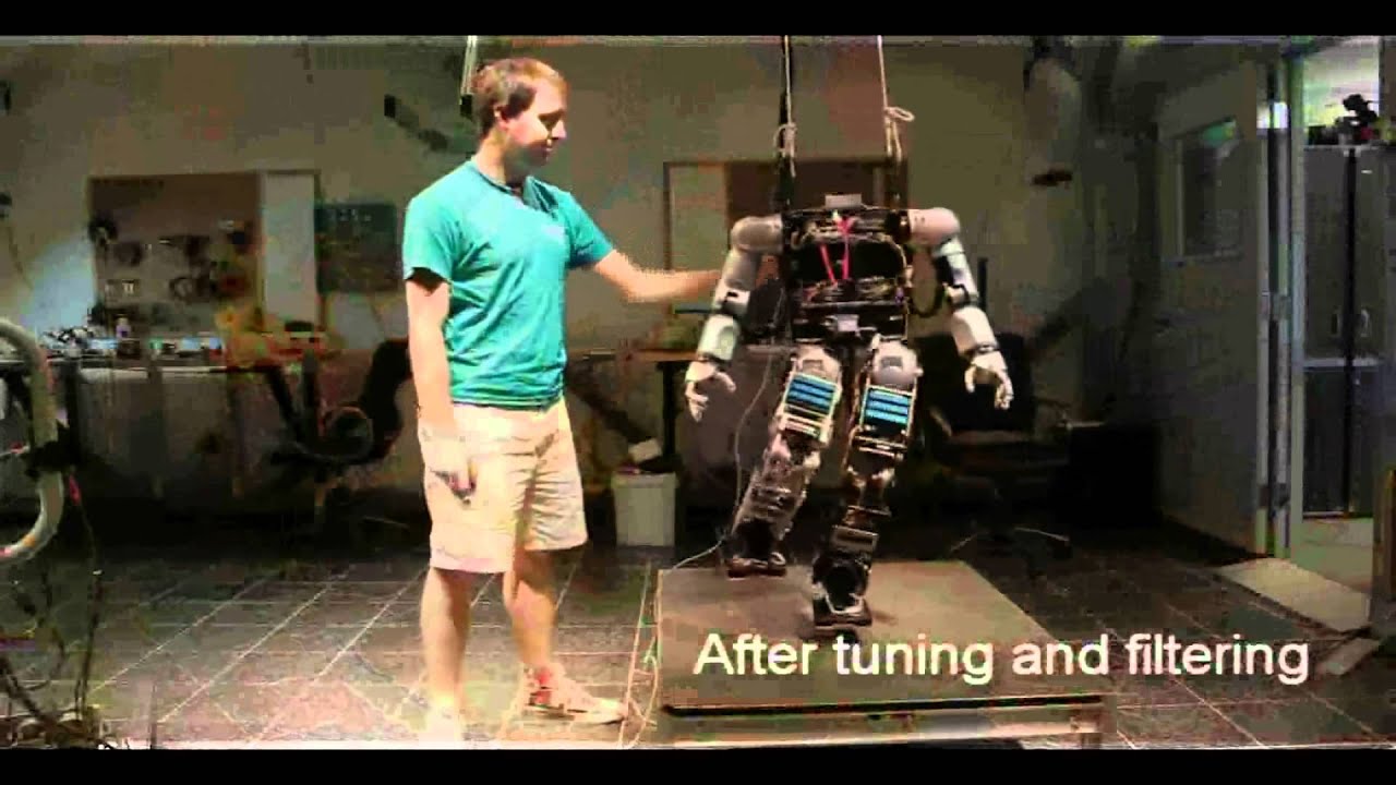 Jaemi Hubo Humanoid Robot Stabilization - YouTube