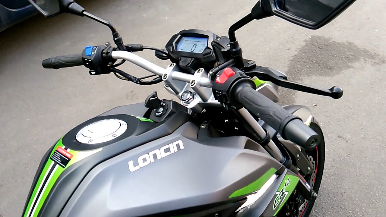 Мотоцикл Loncin LX250-15 CR4 NEW 2019 - YouTube