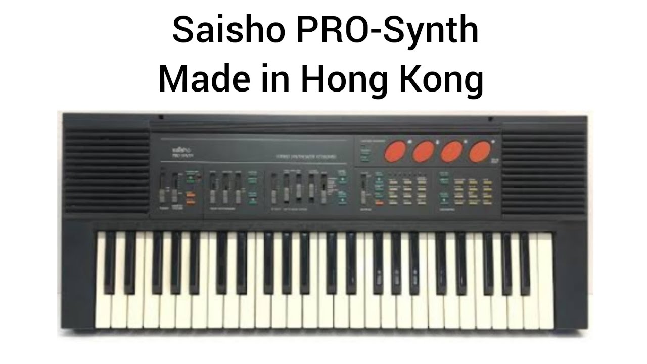 Saisho PRO Synth || Saisho Pro || saisho - YouTube