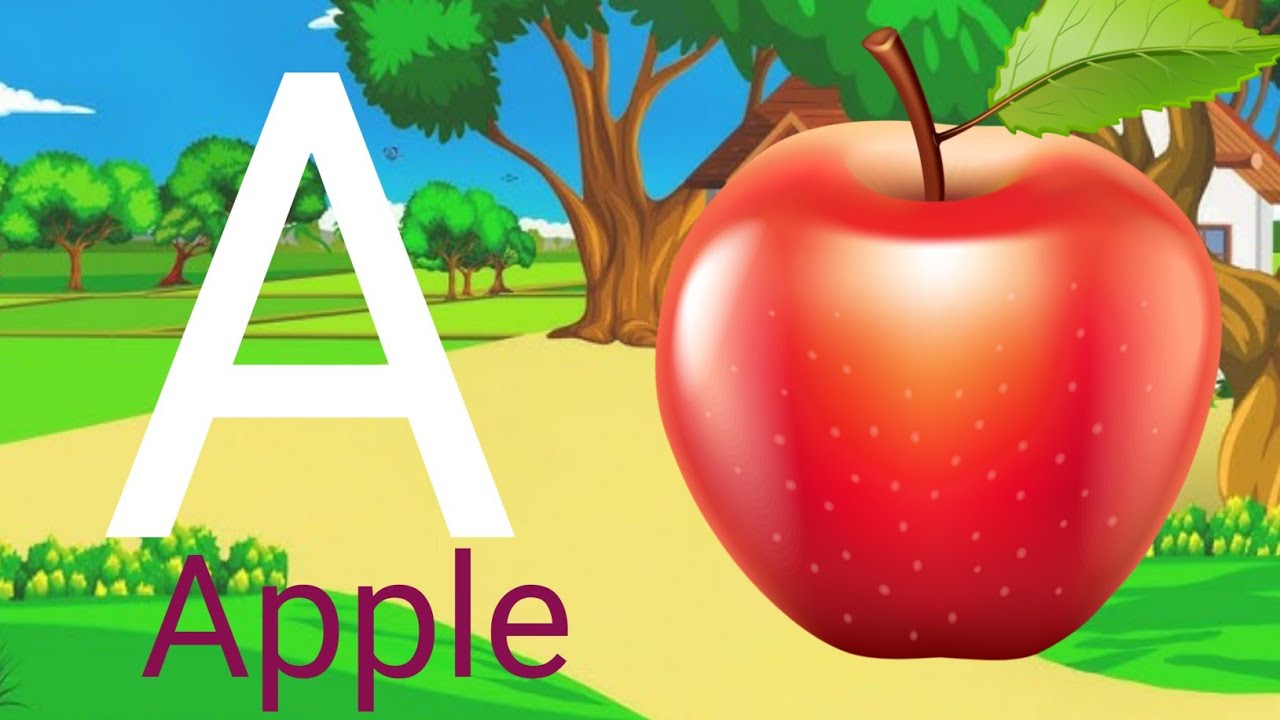 A for Apple|अ से अनार| एबीसीडी |abcd |abcd song| phonics song|nursery ...