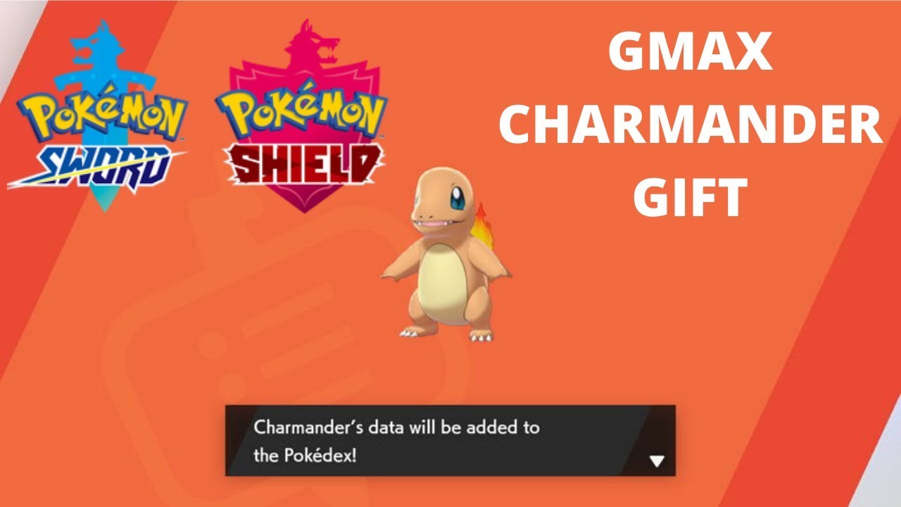 Gmax Charmander Gift Location | Pokemon Sword and Shield - YouTube
