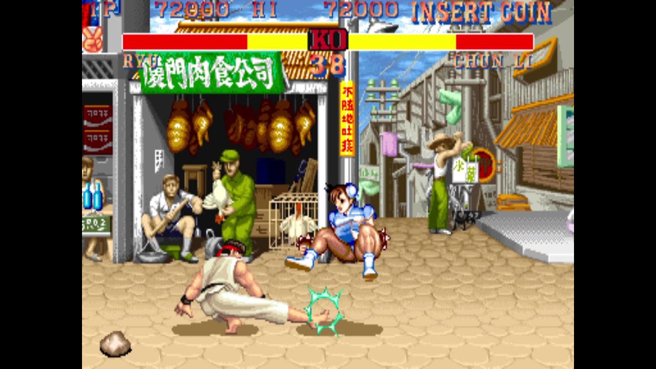 Chun Li defeated by Ryu | | Street Fighter II' - Champion Edition - YouTube