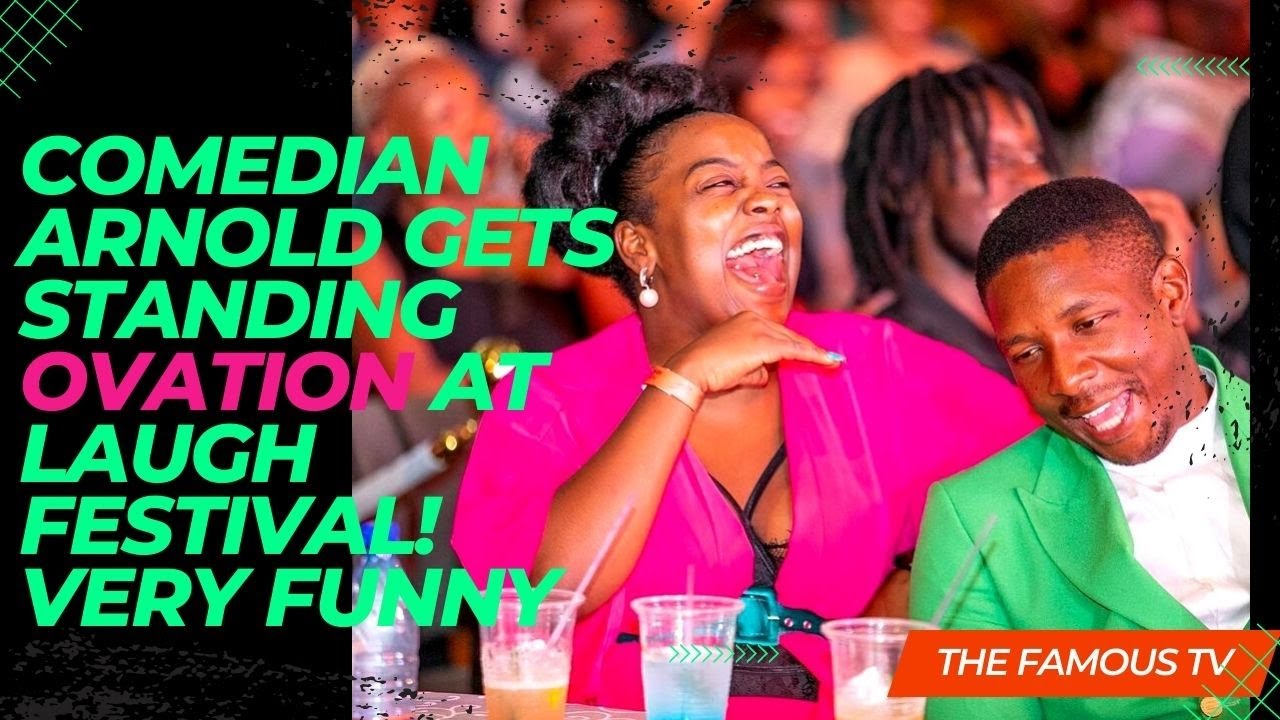 COMEDIAN ARNOLD SAVIOUR STEALS THE SHOW AT LAUGH FESTIVAL/ GETS ...