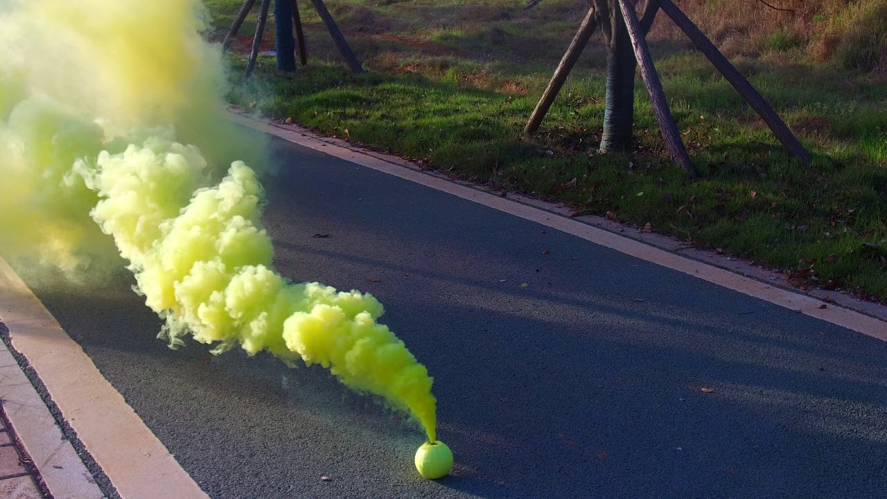 EP6010 Yellow smoke ball - YouTube