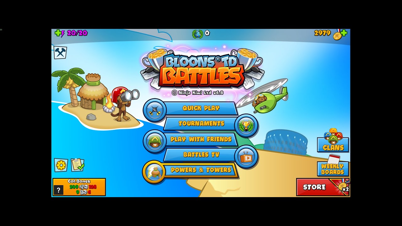 My first balloons tower defense video!!! - YouTube