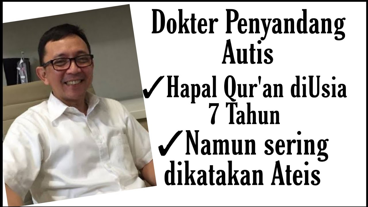 Belajar dari Dr Ryu hasan bapak penyandang autis dan sering dianggap ...