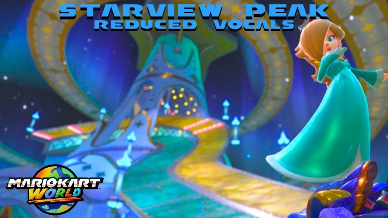 Mario Kart World OST: Starview Peak (reduced vocals) - YouTube