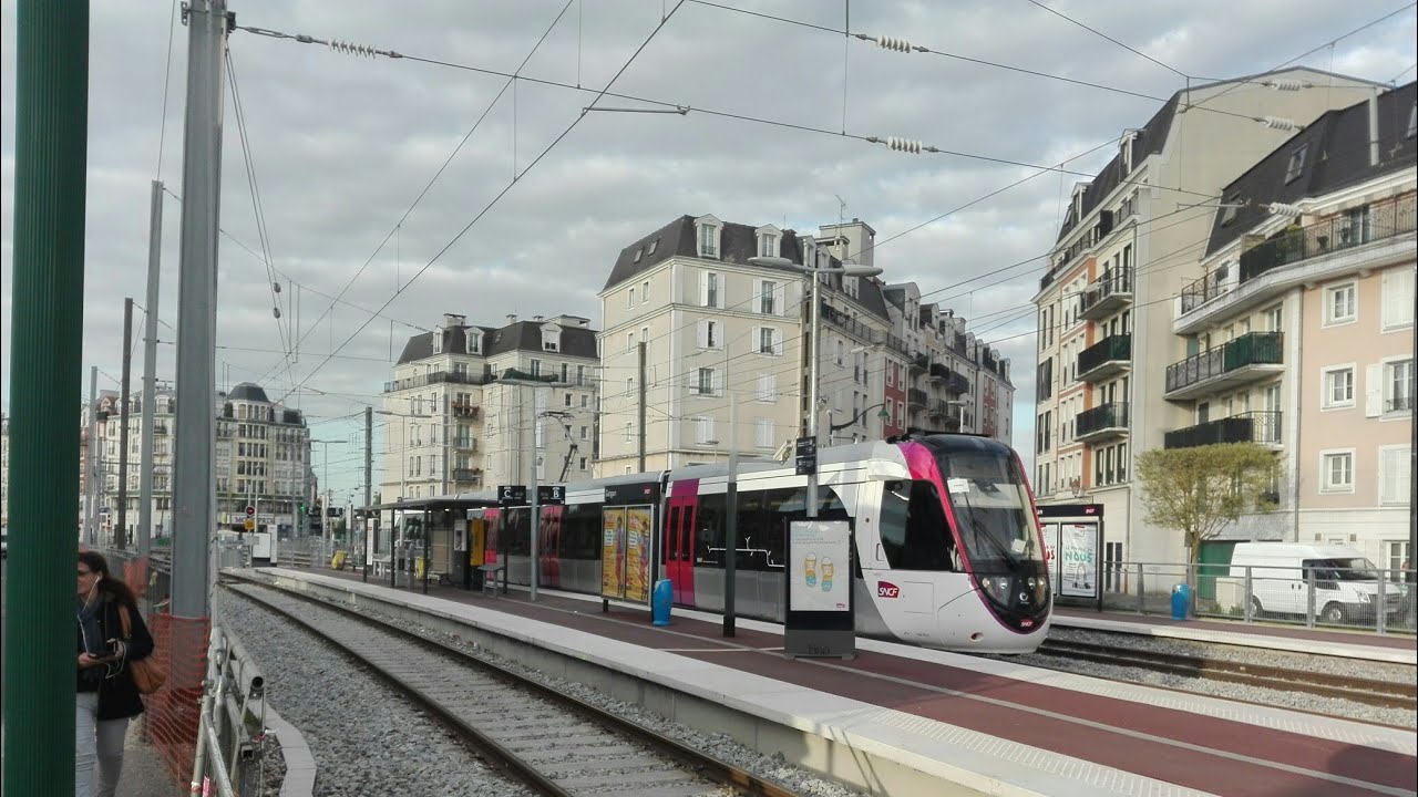 Citadis Dualis en essai sur le T4 - YouTube