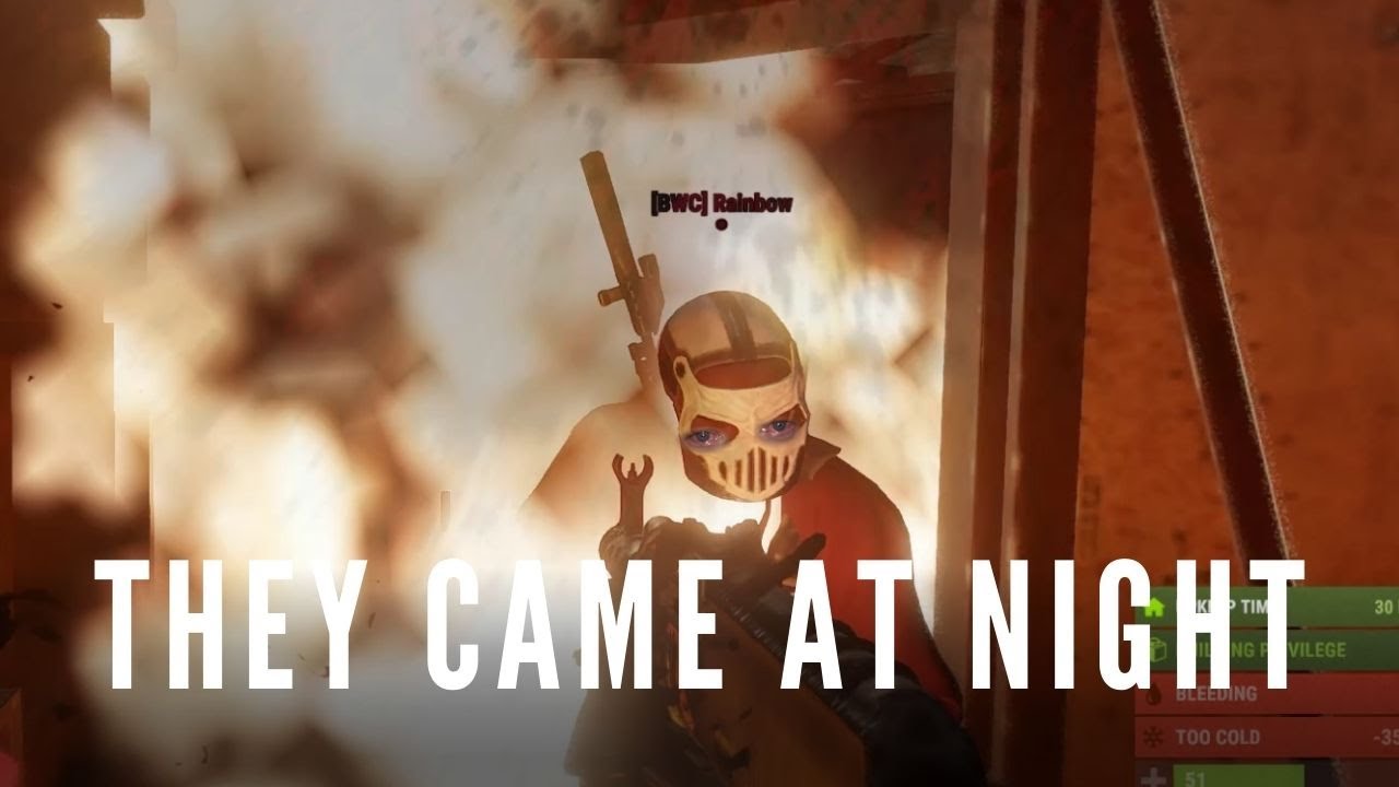 Rust // They Came At Night // Living At Outpost // (2/4)... - YouTube