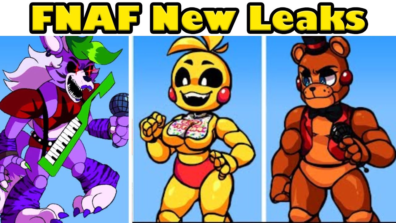FNF | FNAF Security Breach Concepts/Leaks || FNAF MOD - YouTube