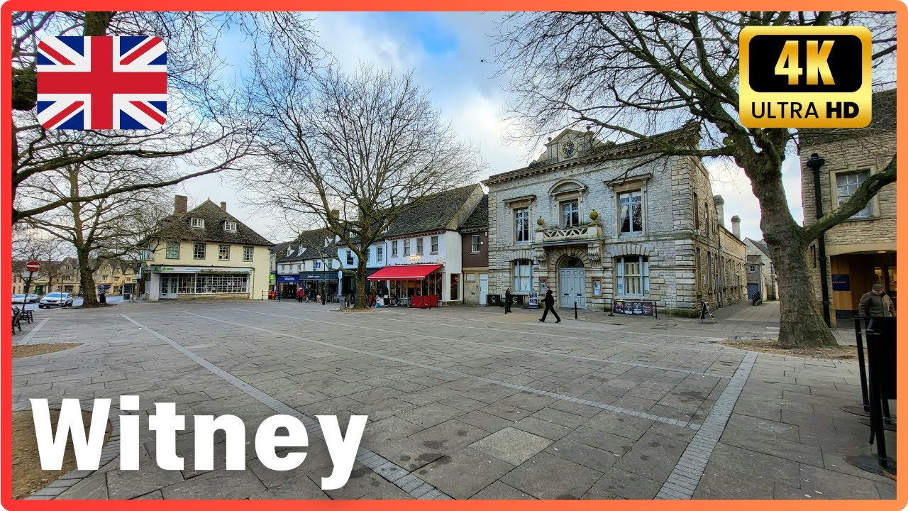 4K Walk in Witney - Best Places to Live, Oxfordshire - YouTube