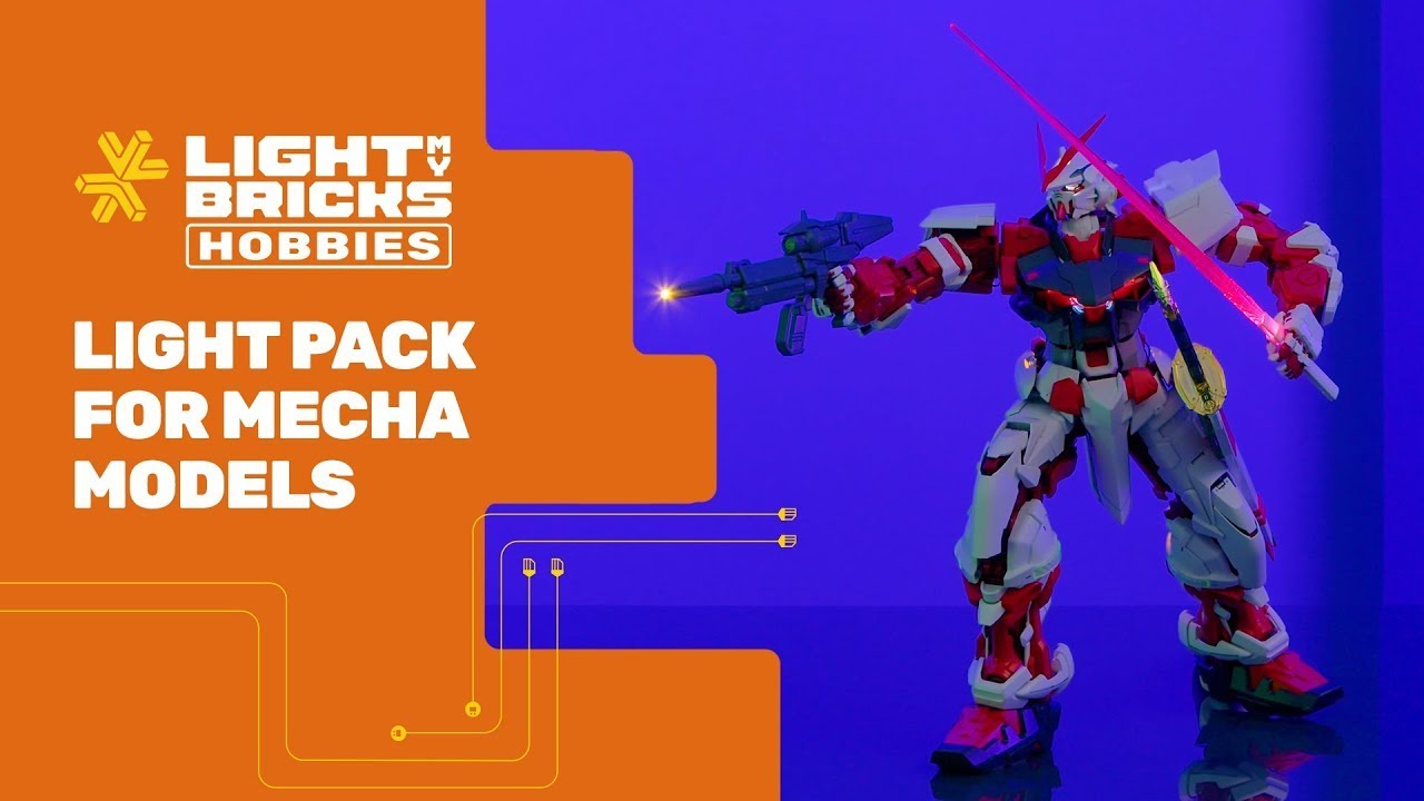 Light My Bricks - Hobbies Mecha Model Kit Light Pack - YouTube