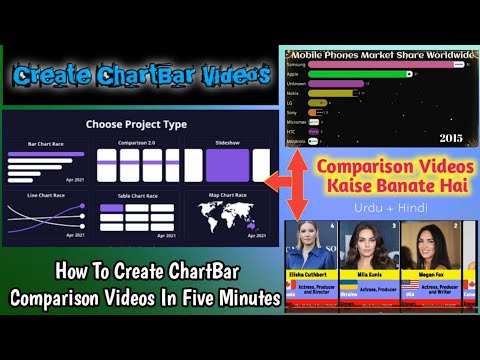 Make A Racing Bar Chart In Just 5 Minutes! Easy Chart Comparison ...