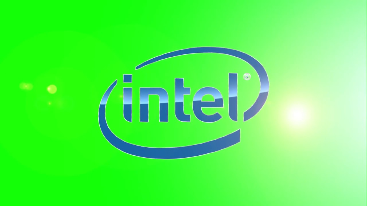Intel Logo Green Screen - YouTube
