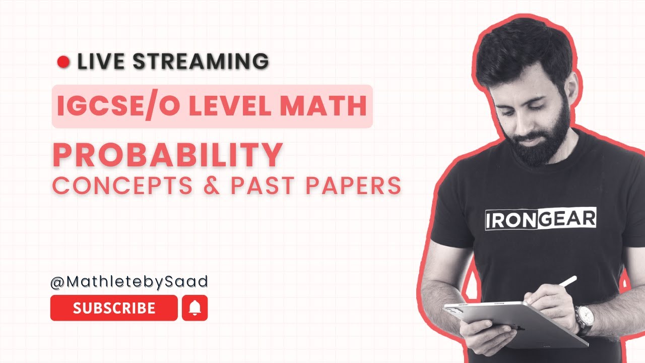 IGCSE/O level Maths - Probability (Concepts and Past Papers) - YouTube