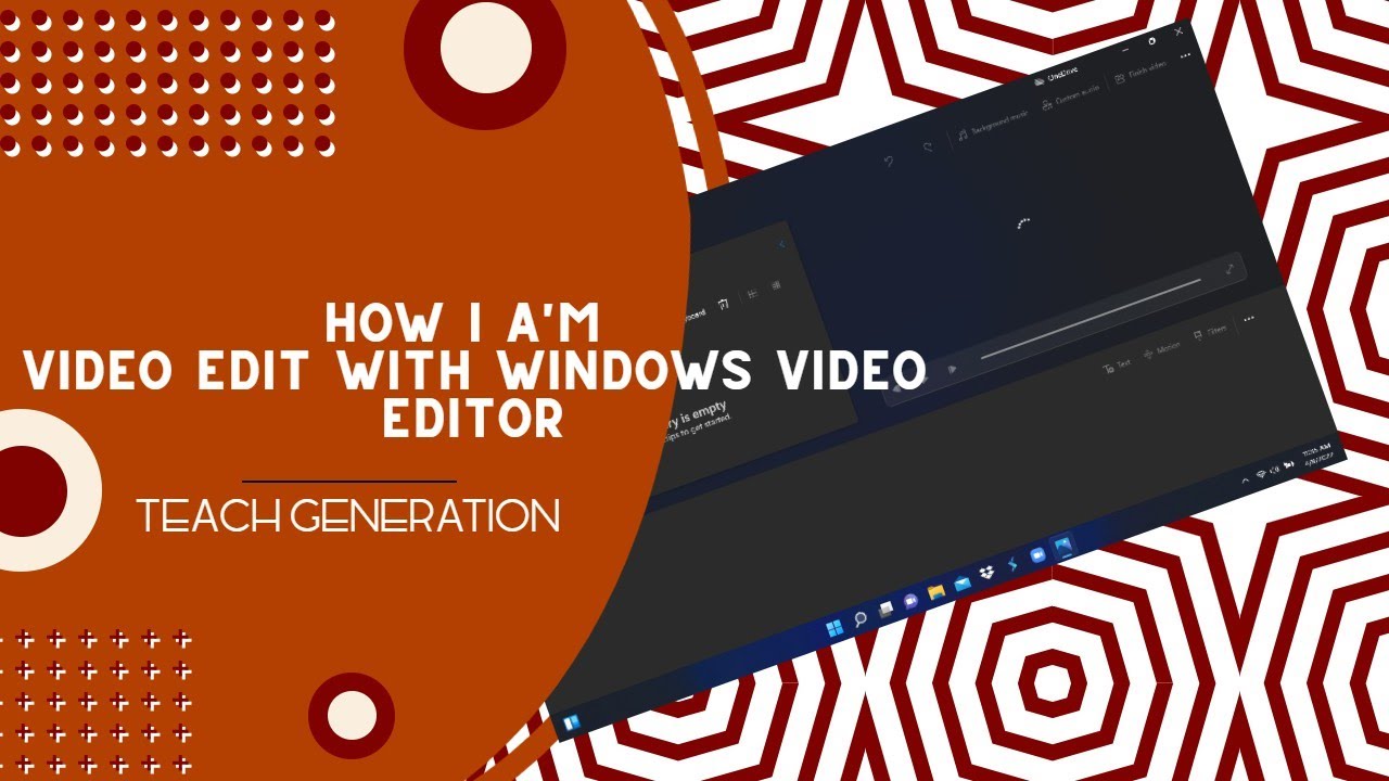 How to video edit with Windows Video Editor - YouTube