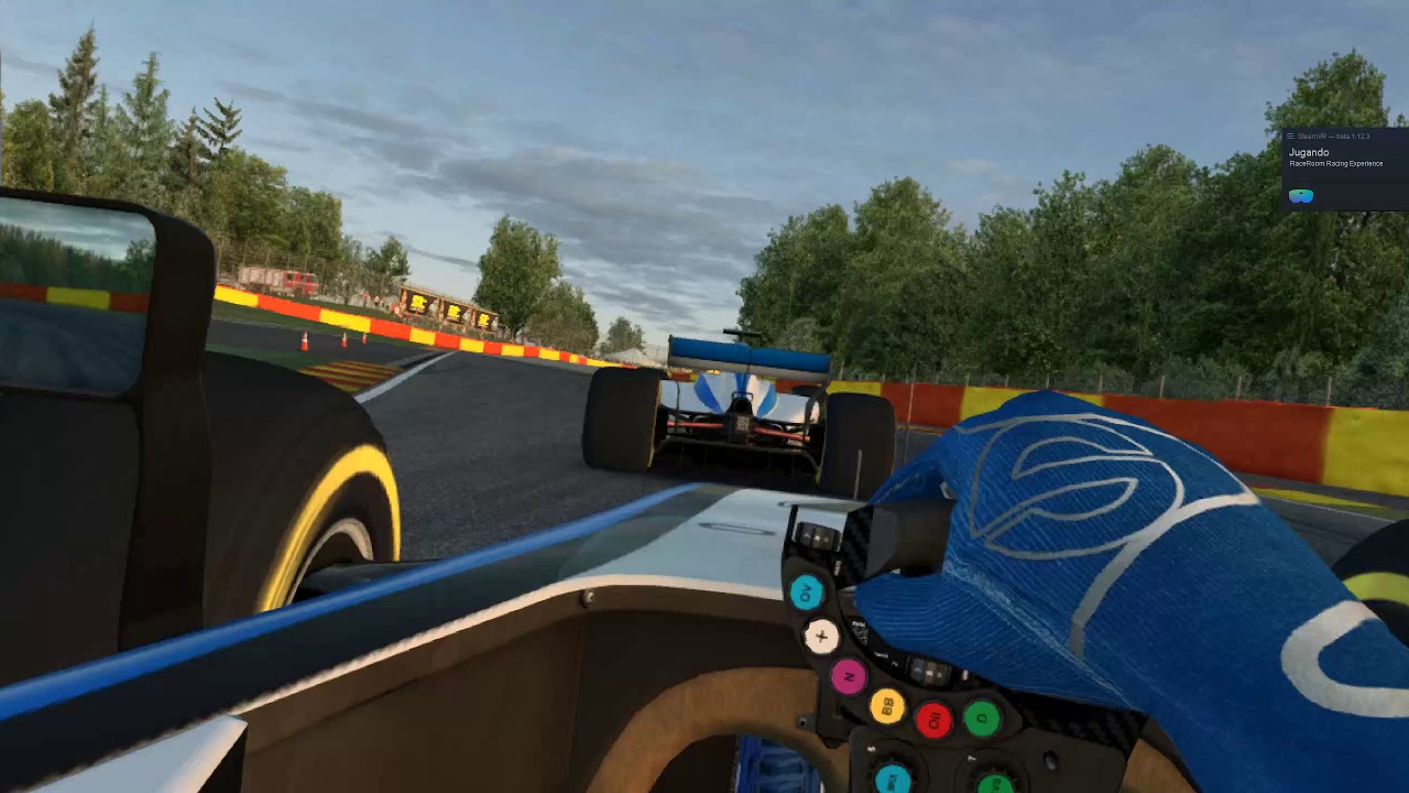 RaceRoom Experience VR Spa F1 - YouTube
