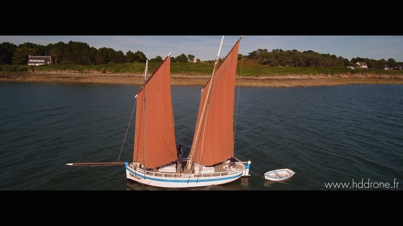 HD drone Semaine du Golfe 2017 Sinagot - YouTube