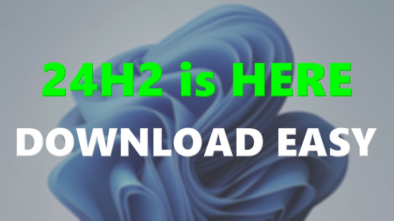 How to Download Windows 11 24H2 (Release Preview Channel) - YouTube