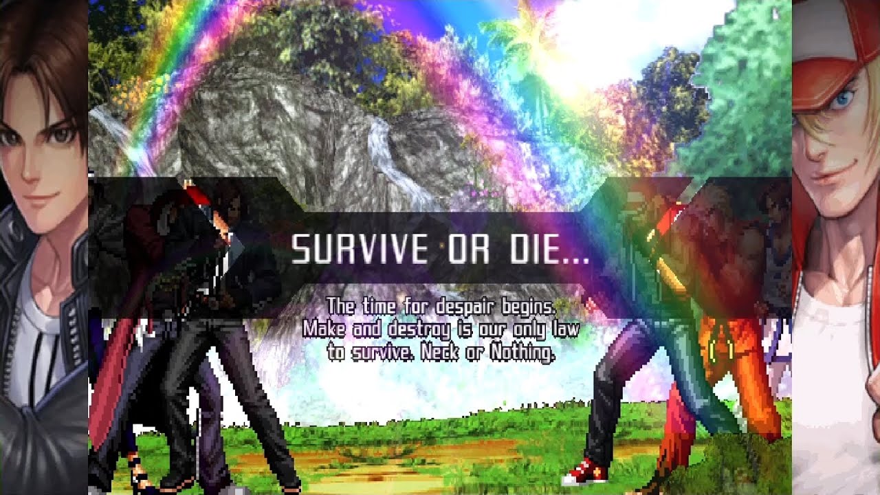 Kyo, Iori, Chizuru 🆚️ Terry, Ryo, Kim [MUGENGERS 4 - The Orochi's ...