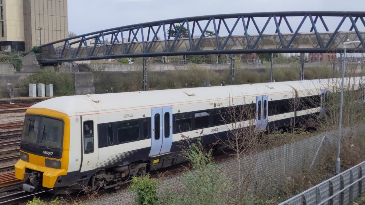 465047 at Victoria Road Bridge (Ashford) - YouTube