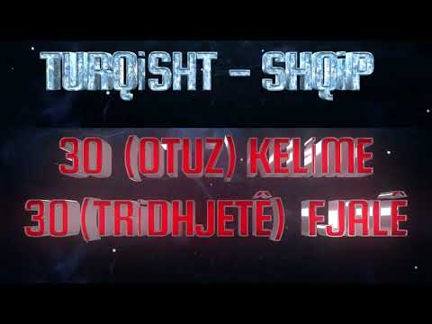 Arnavutça -Türkçe 30 kelime -Gündelik Kelimeler