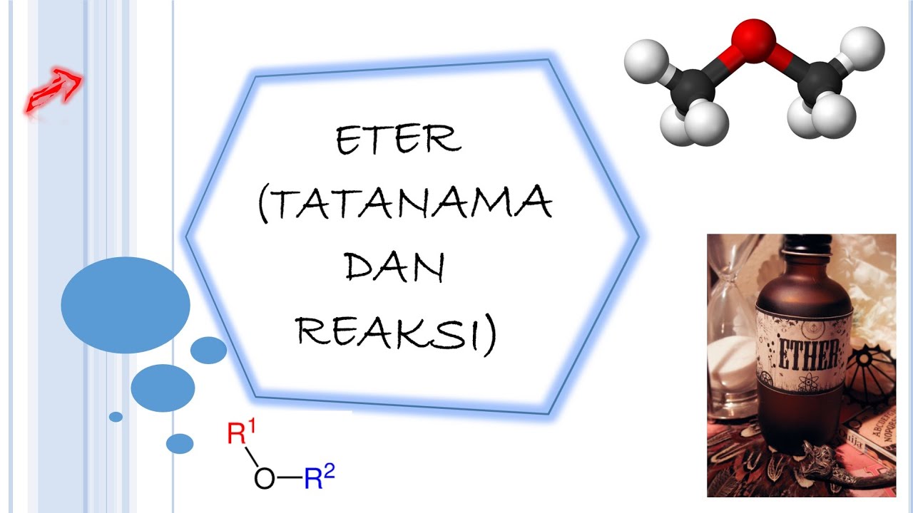 ETER (Cara memberi Tatanama dan Reaksi Eter) - Gugus Fungsi (Senyawa ...