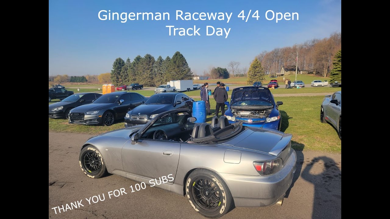 First FULL Open Track Day At Gingerman Raceway! (100 Subscriber Special ...