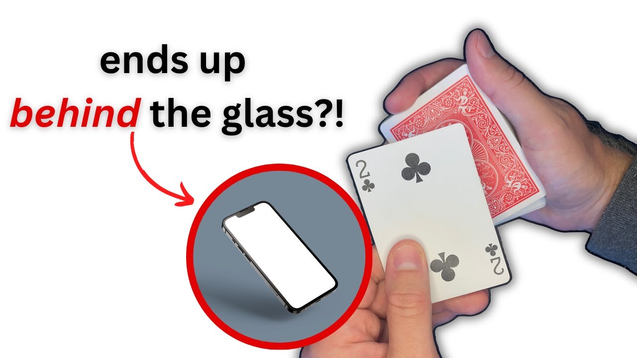 Learn How to Melt a Card through a PHONE | Magic Tutorial - YouTube