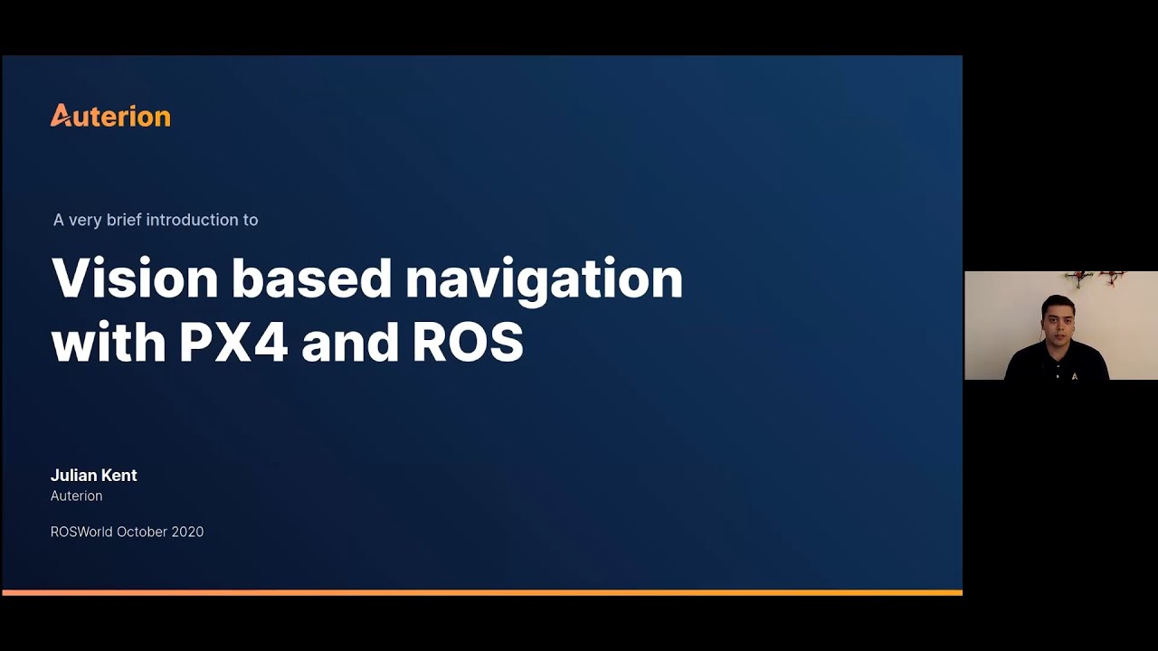 ROS World 2020: Vision-based navigation with PX4 and ROS - YouTube