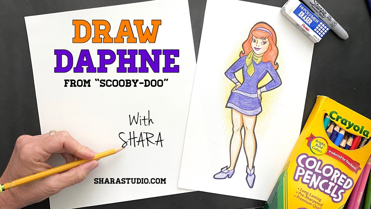 How to draw Daphne - YouTube
