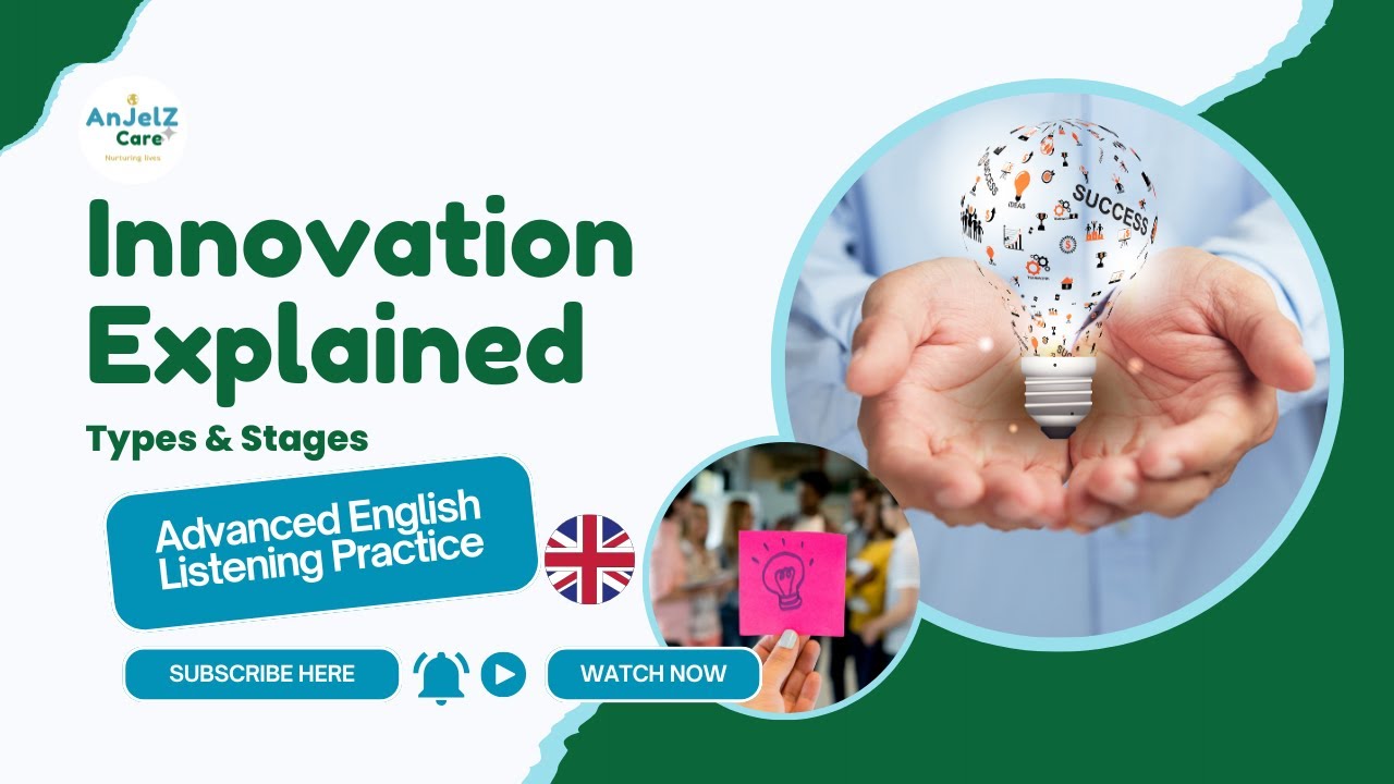 💡 Innovation Explained – Types & Stages B2–C1 English Listening ...