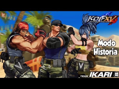 Kof XV Team Ikari Modo Historia - YouTube