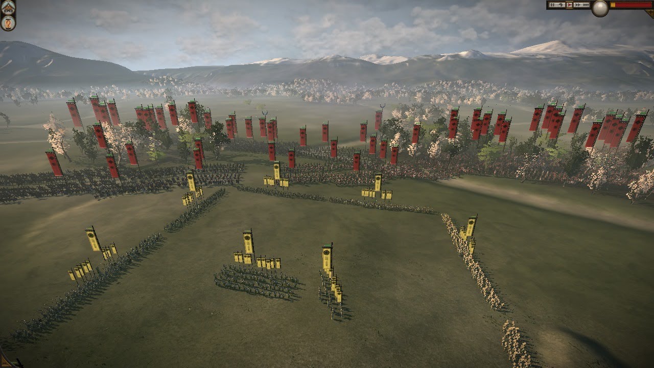 10.000 Takeda Fire Cavalry vs 1000 Oda Long Yari Ashigaru - Total War ...