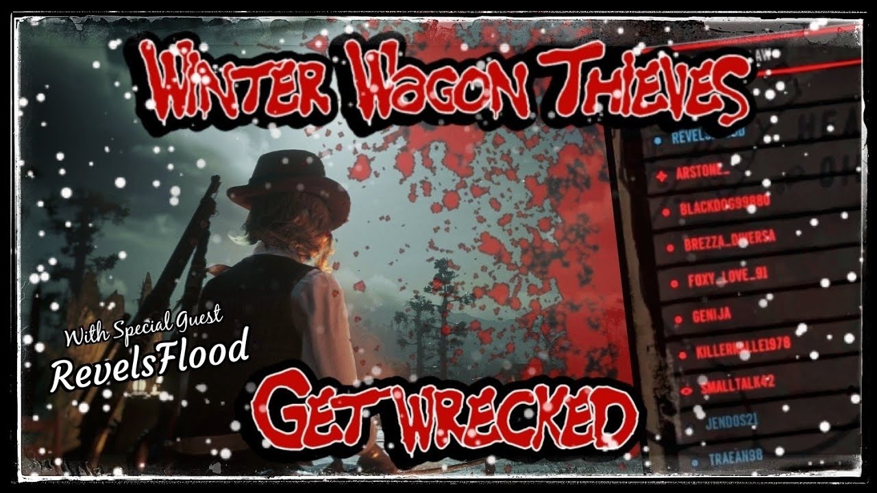 Winter Wagon Thieves Get Wrecked RDO - YouTube