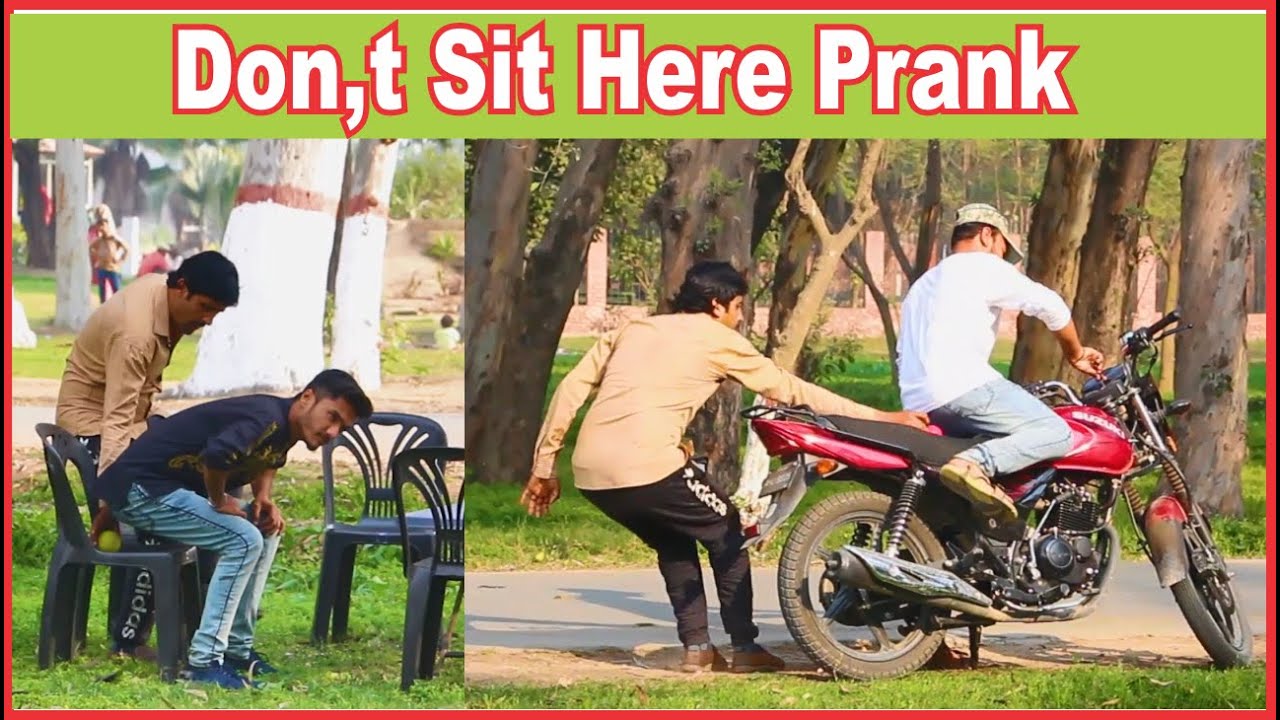 Don't Sit Here Prank Whit A Twist | Prank in Pakistan | Damo Tv - YouTube