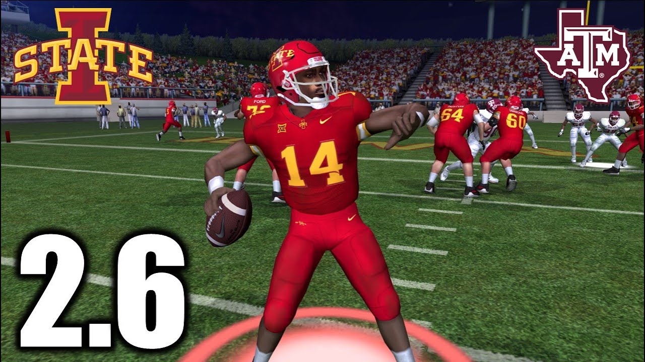 #17 Iowa State vs #10 Texas A&M | NCAA Football 06 Iowa State Dynasty ...