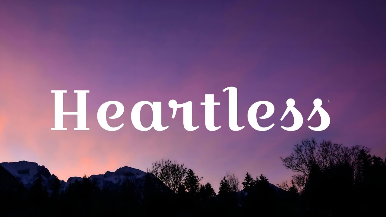 Heartless | lyrics | English song 2024 #music #songs #lyrics - YouTube