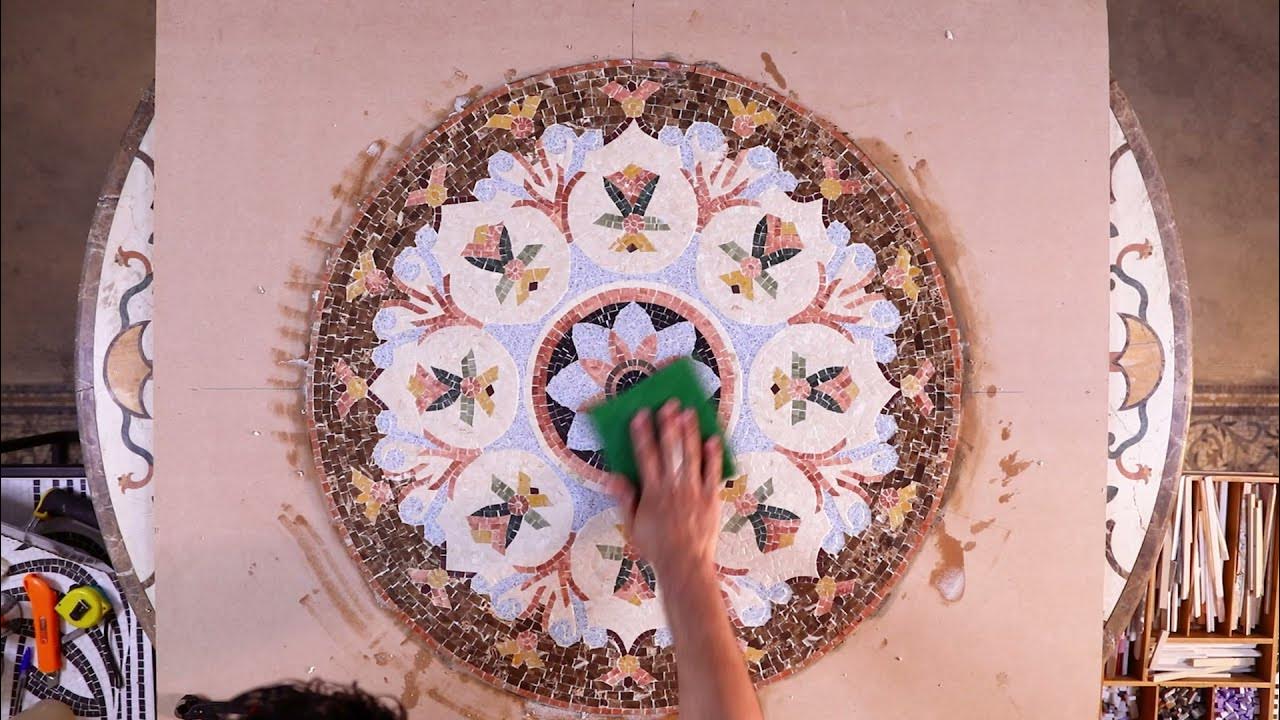 How To Grout Your Mosaic Art Tutorial With Mozaico - YouTube