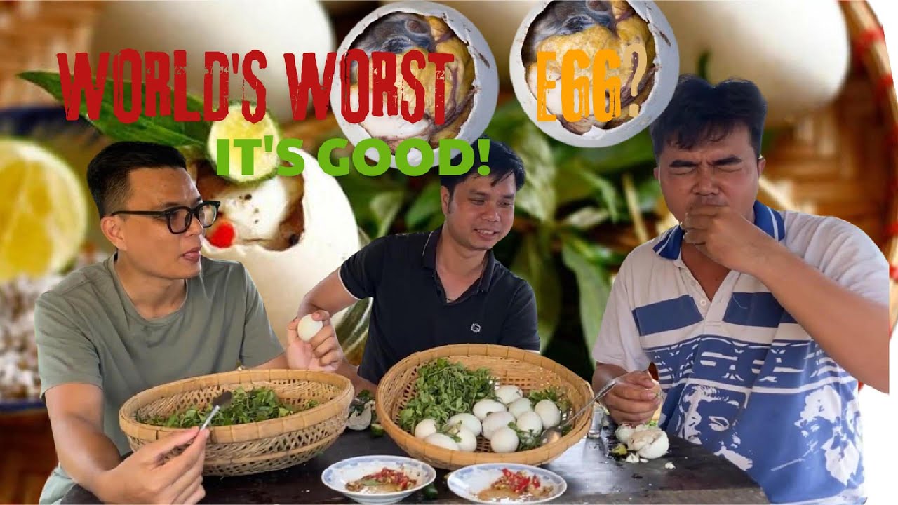 WE ATE BALUT! 🤢 World's Most DISGUSTING Egg is Actually DELICIOUS ...