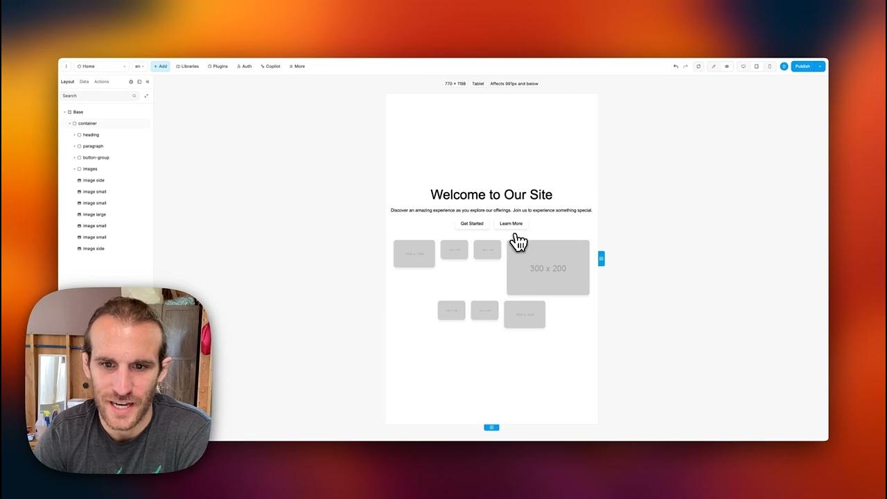WeWeb Copilot Demo - Build sections and components using AI in the WeWeb editor - YouTube