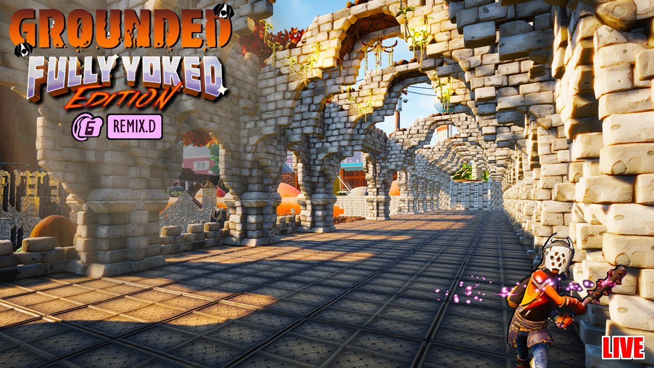 Grounded NG+6 Building the Many Faced Gods Temple! - YouTube