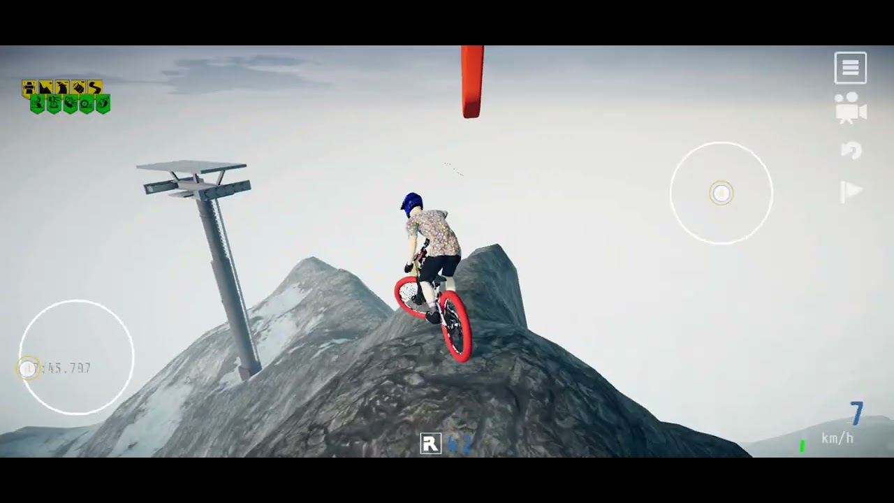 180 Quad backflip on downhill bike (@SamTaborGaming) - YouTube